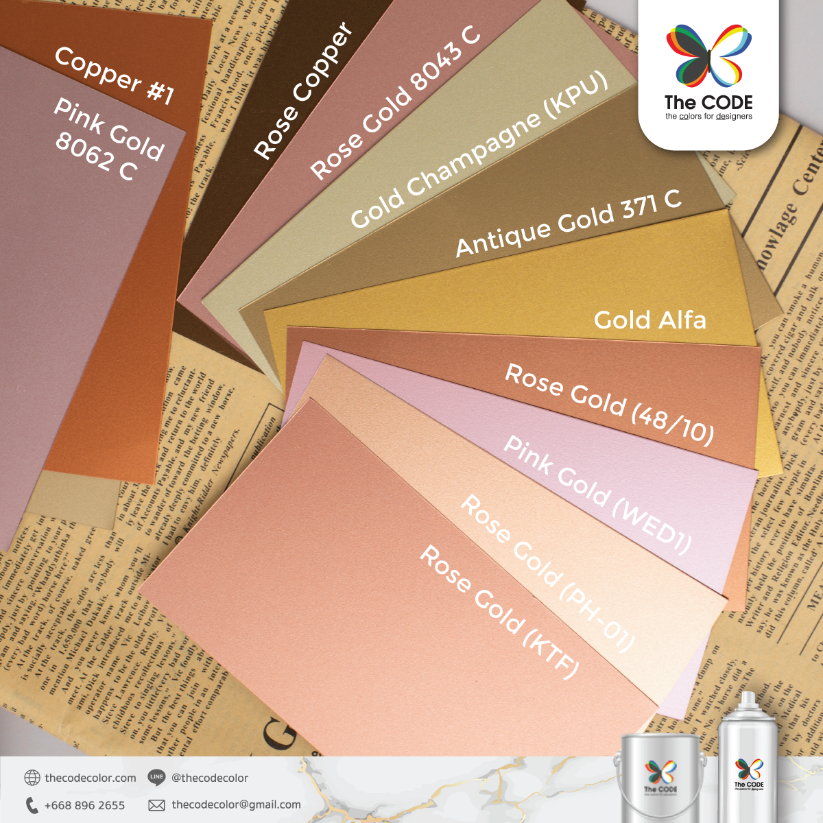 The Code - Color for Designer ทุกคำตอบเรื่องสี สีตามแบบ สำหรับงานดีไซน์