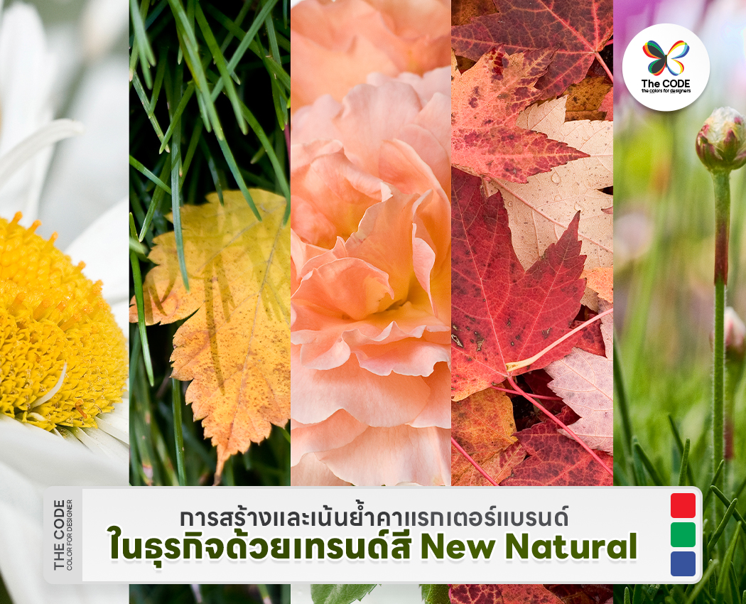การสร้างและเน้นย้ำคาแรกเตอร์แบรนด์ในธุรกิจด้วยเทรนด์สี New Natural ...
