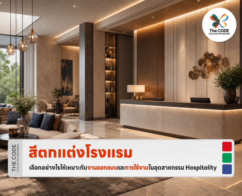 สีตกแต่งโรงแรม เลือกอย่างไรให้เหมาะกับงานออกแบบและการใช้งานในอุตสาหกรรม ...